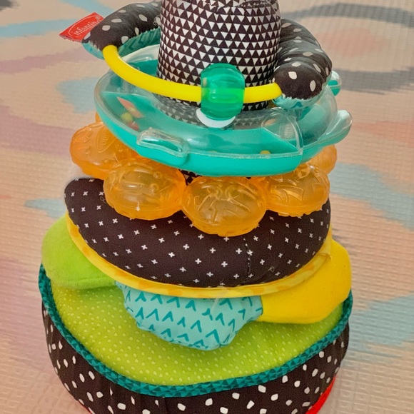 Toys | Infantino Sensory Engaging Textures Sounds Activity Stacker ...